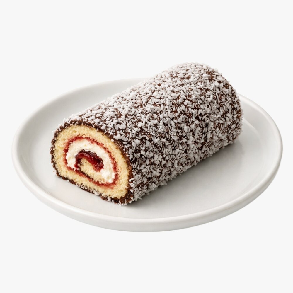 Lamington Roll 3D model - 3DModels.org