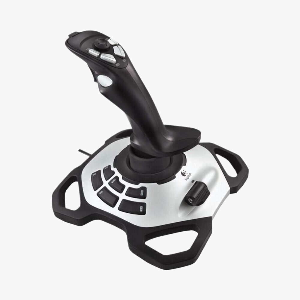 Logitech Extreme 3D Pro Flight Stick 3D model - 3DModels.org