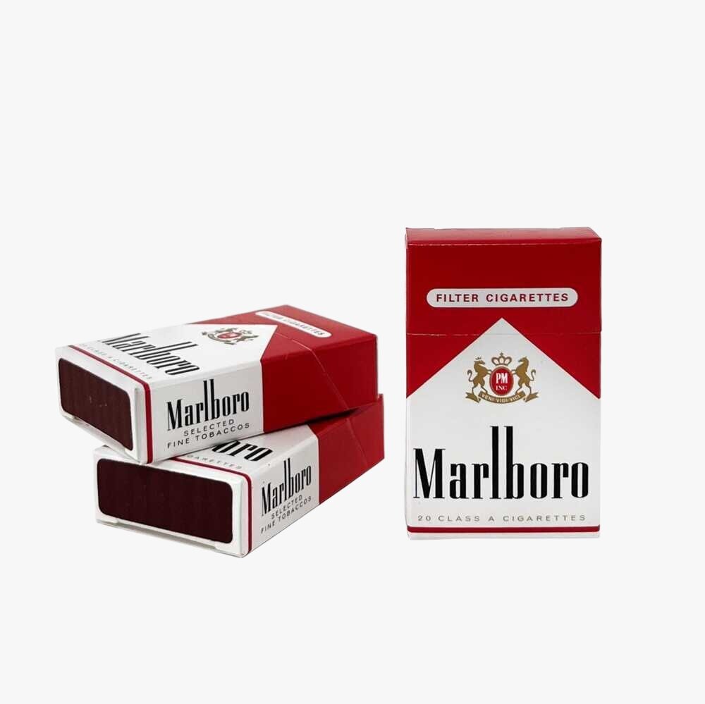 Marlboro Red Cigarette Pack 3D model - 3DModels.org