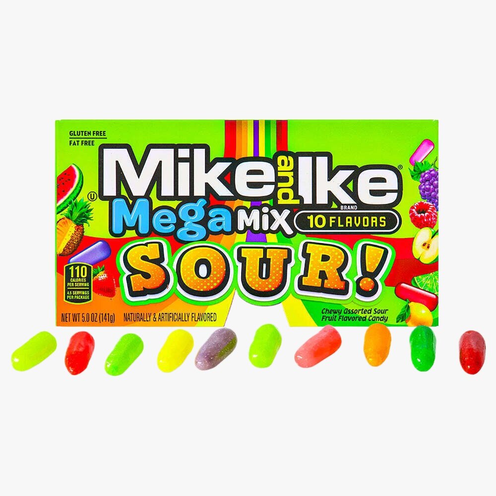 Caixa de Doces Mike And Ike Mega Mix Sour modelo 3D - 3DModels.org