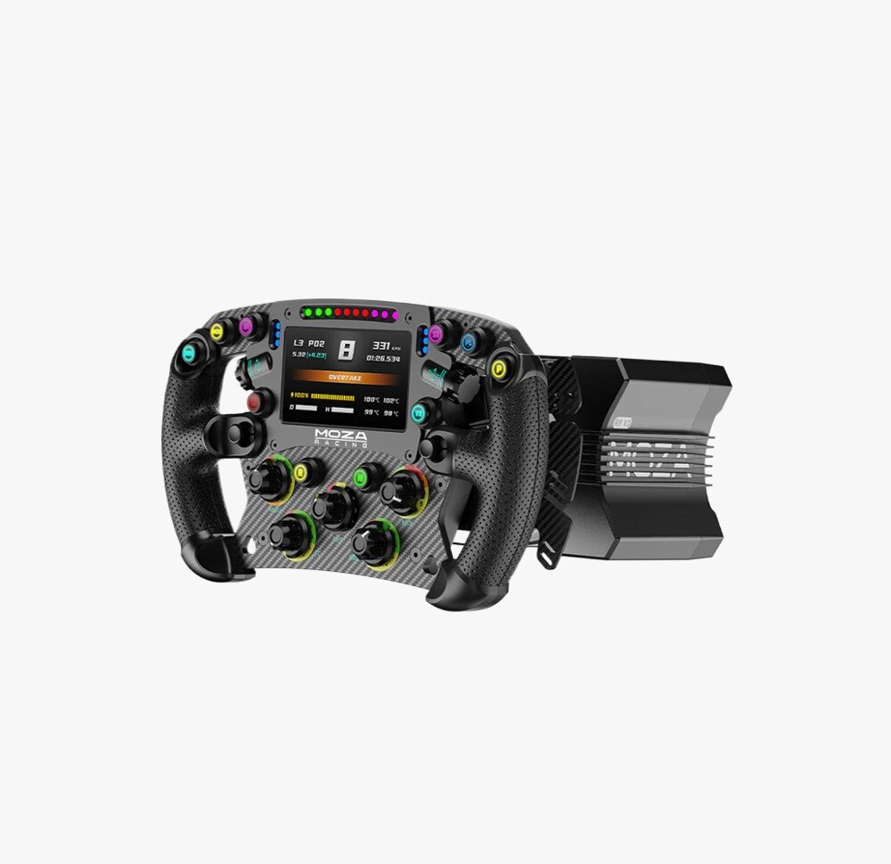 MOZA R9 Direct Drive Racing Wheel 3D model - 3DModels.org