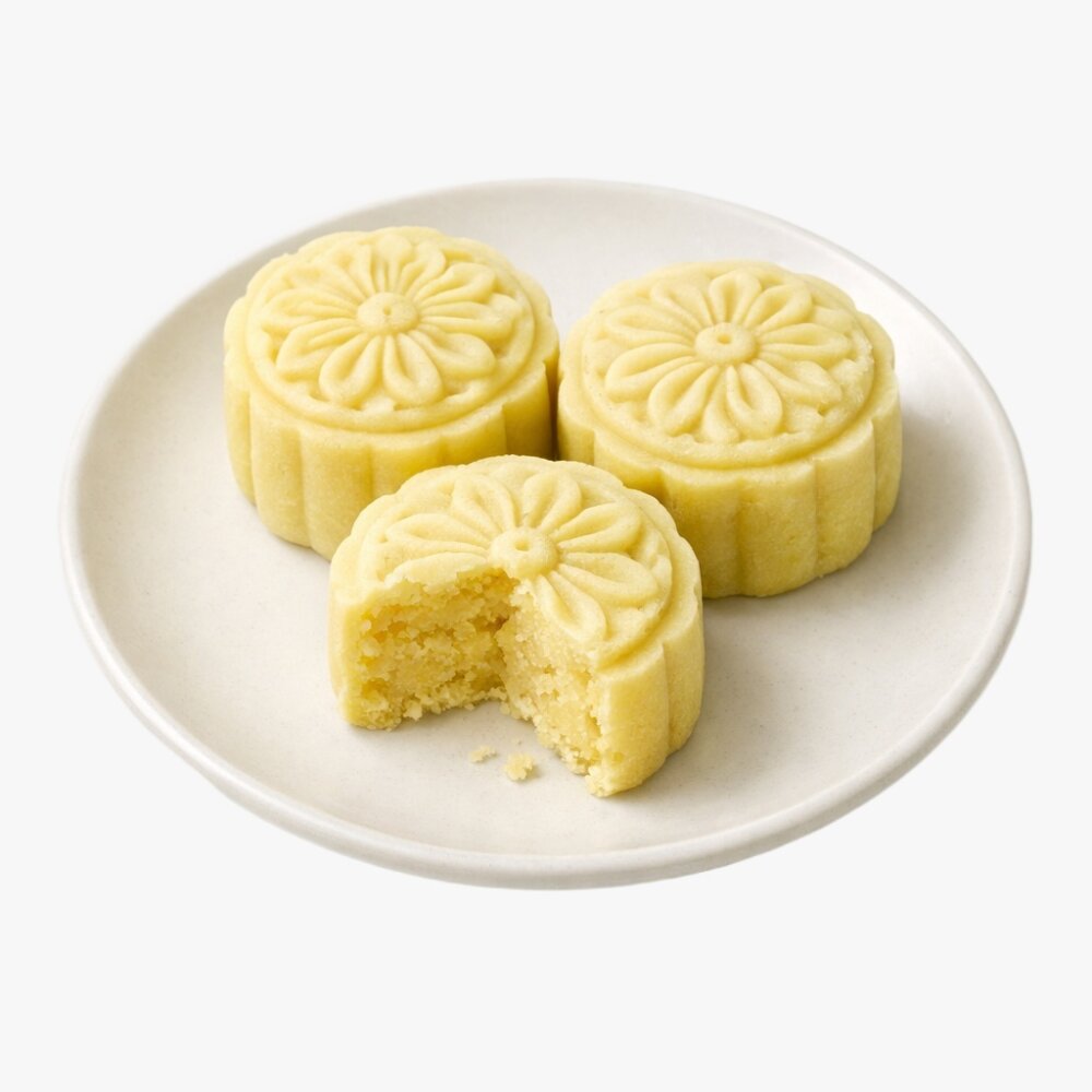 Mung Bean Cake 3D model - 3DModels.org