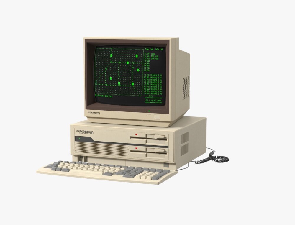 NEC PC-98 Modèle 3D - 3DModels.org