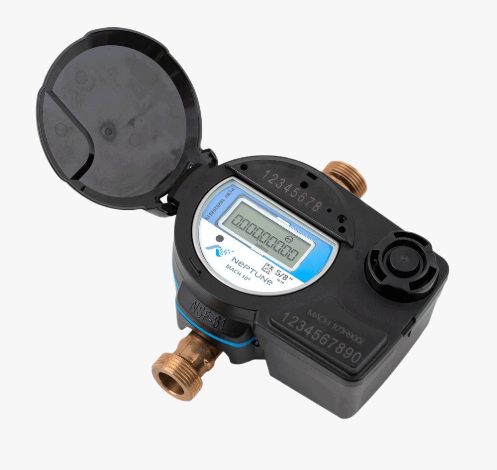Neptune MACH 10 Ultrasonic Water Meter 3D model - 3DModels.org