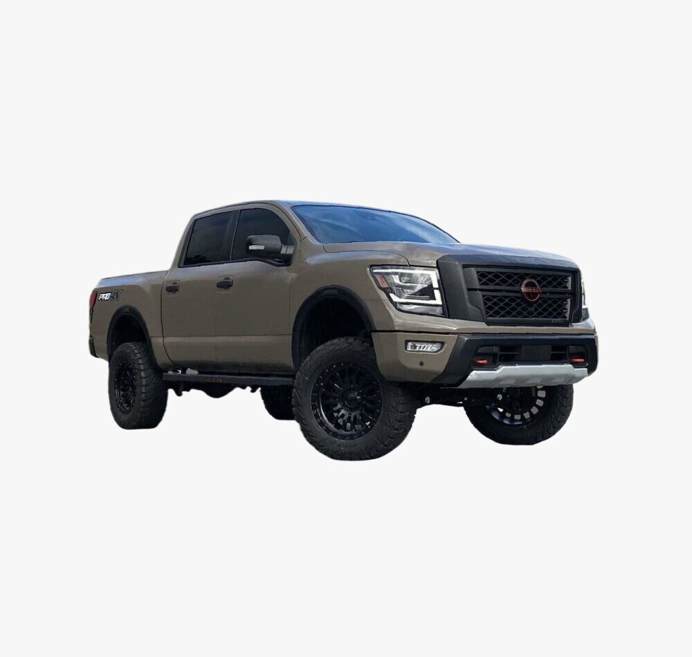 Nissan Titan Pro-4X 2020 Lifted Truck 3D model - 3DModels.org