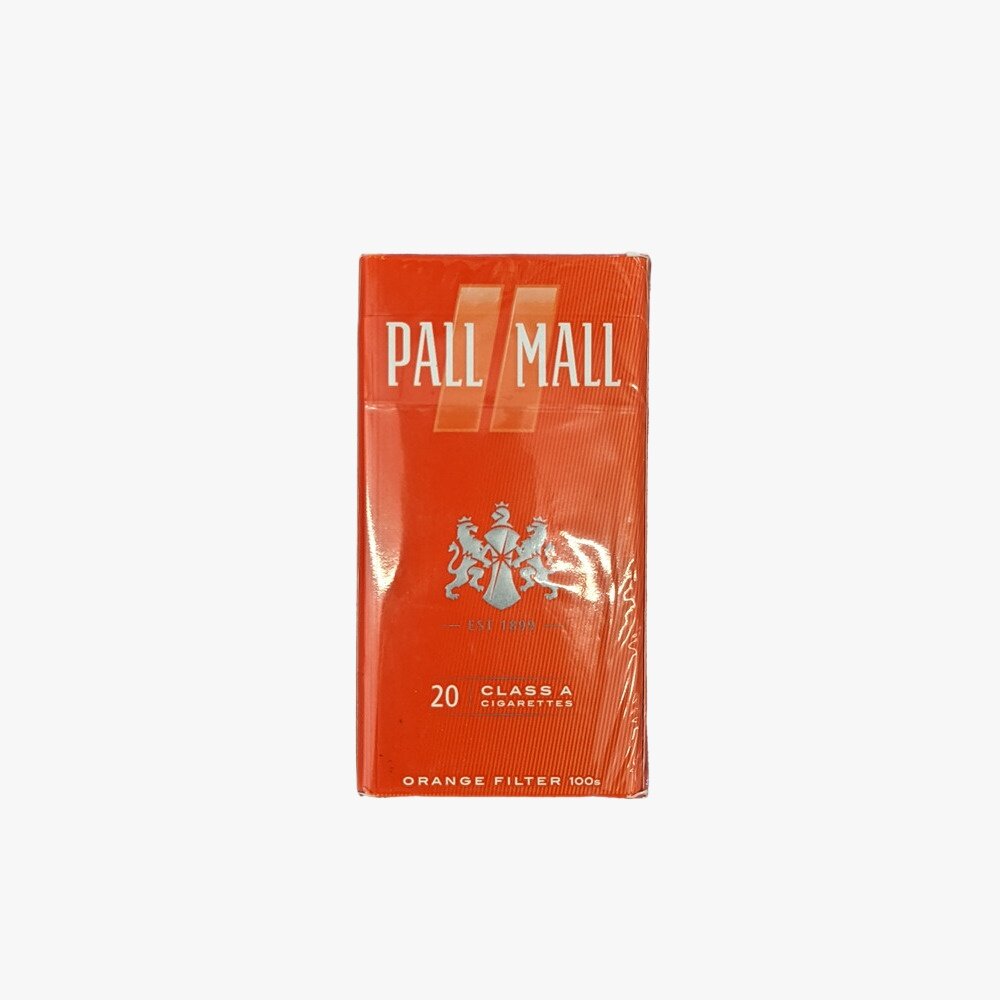 Paquete de Cigarrillos Pall Mall Orange Modelo 3D - 3DModels.org