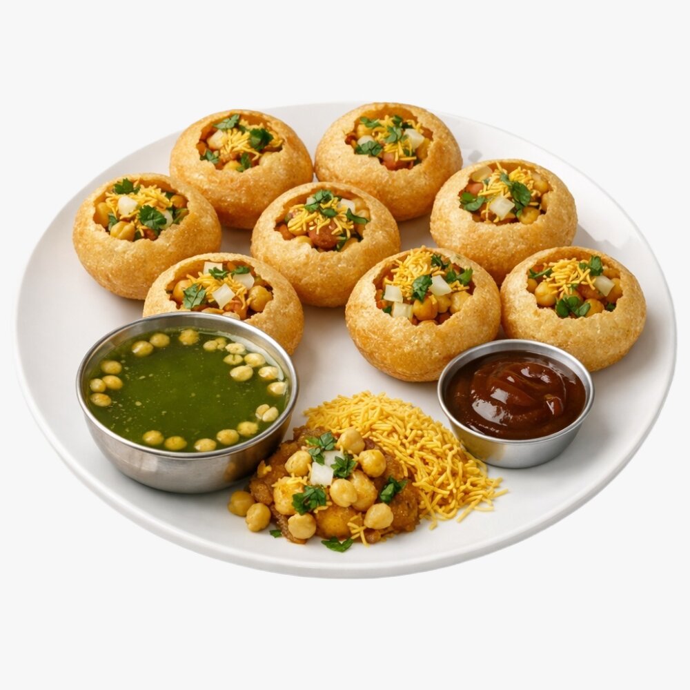 Pani Puri 3D model - 3DModels.org
