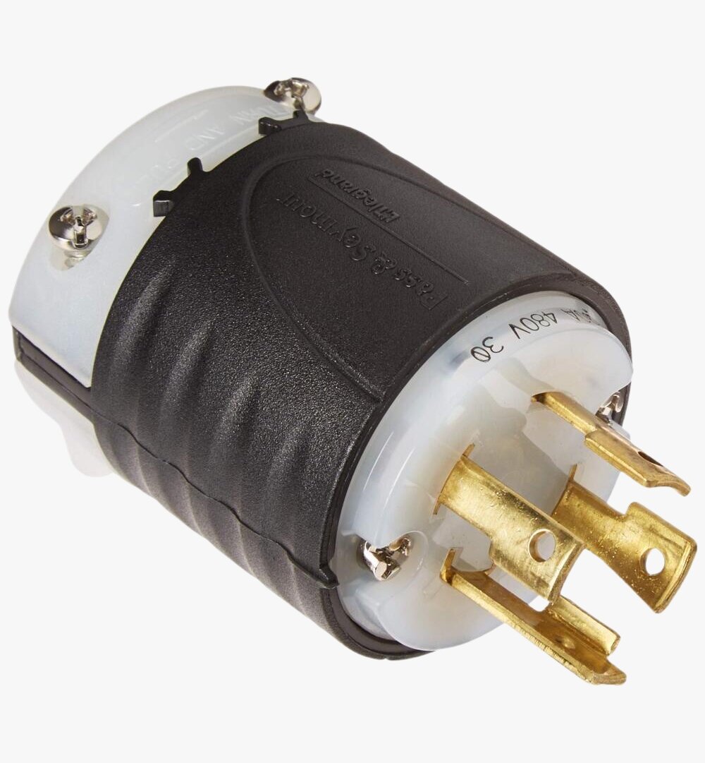 Pass and Seymour Industrial Plug 3D model - 3DModels.org