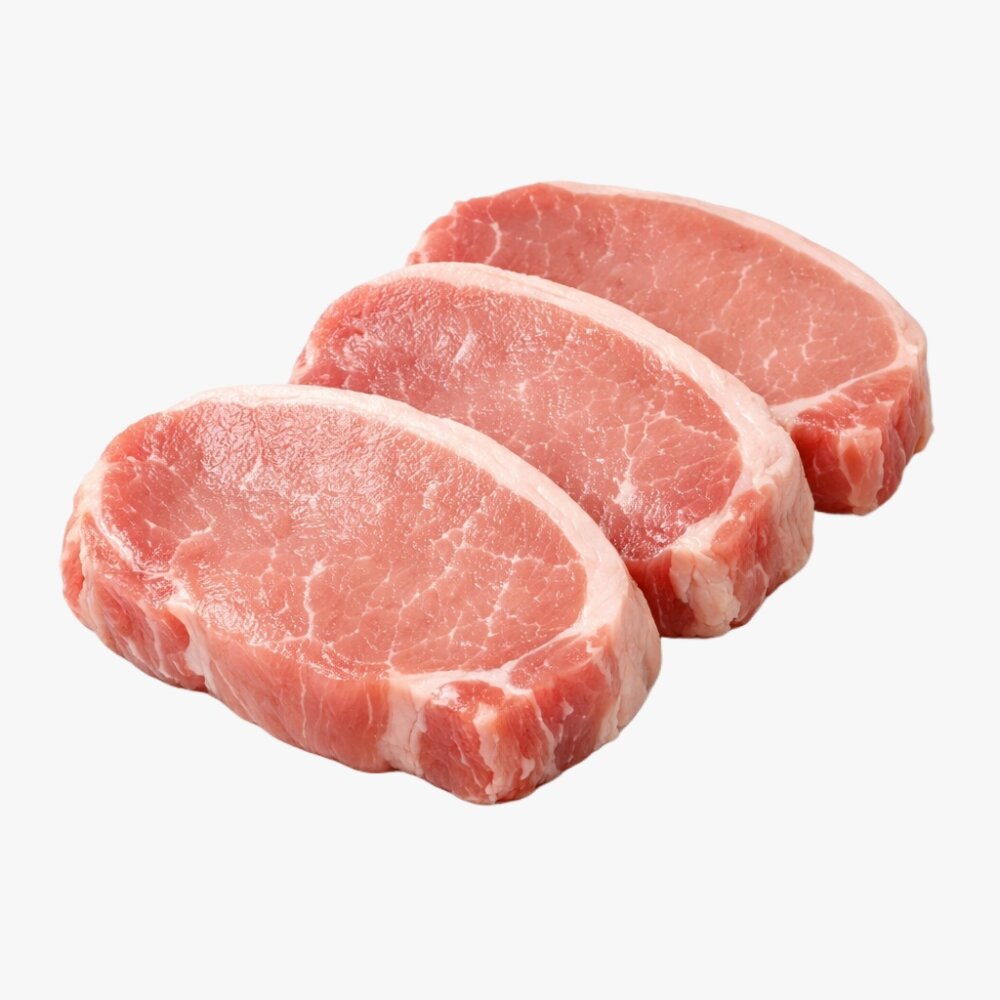 Pork Chops (Boneless) 3D model - 3DModels.org