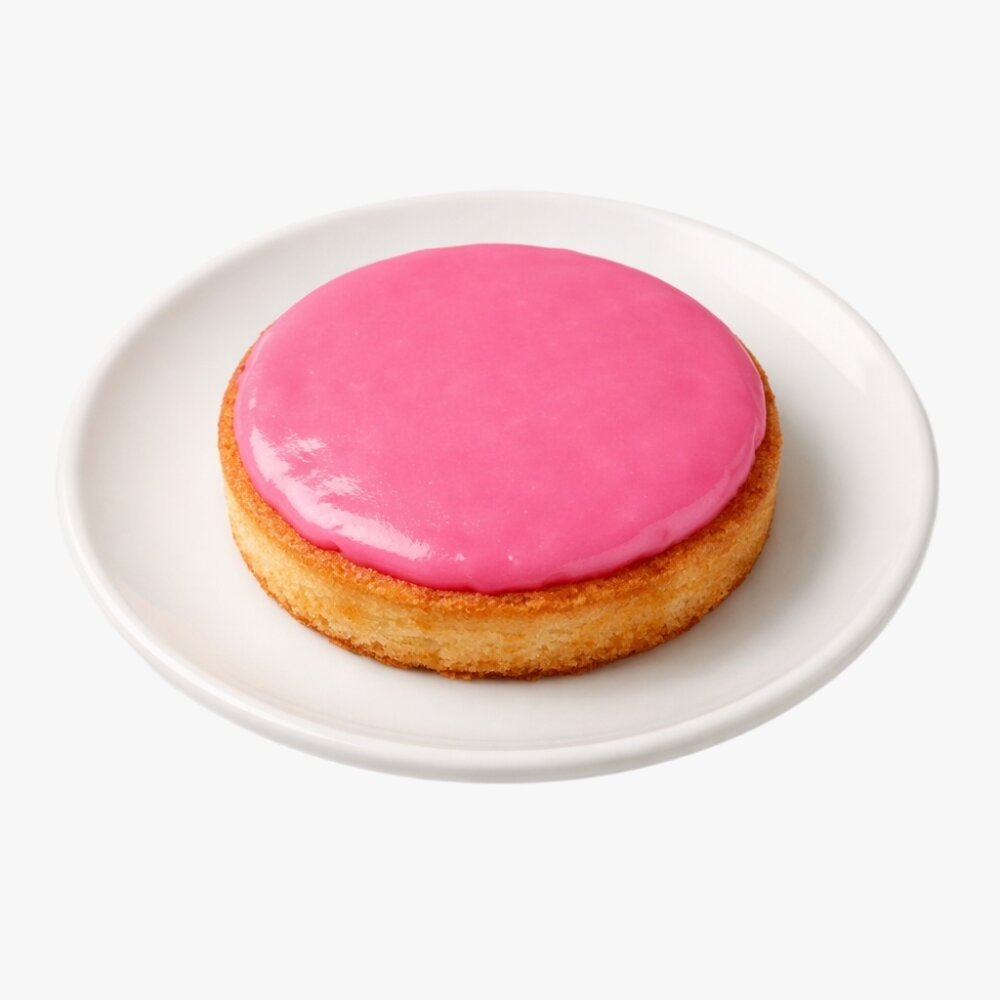 Roze Koek 3D model - 3DModels.org