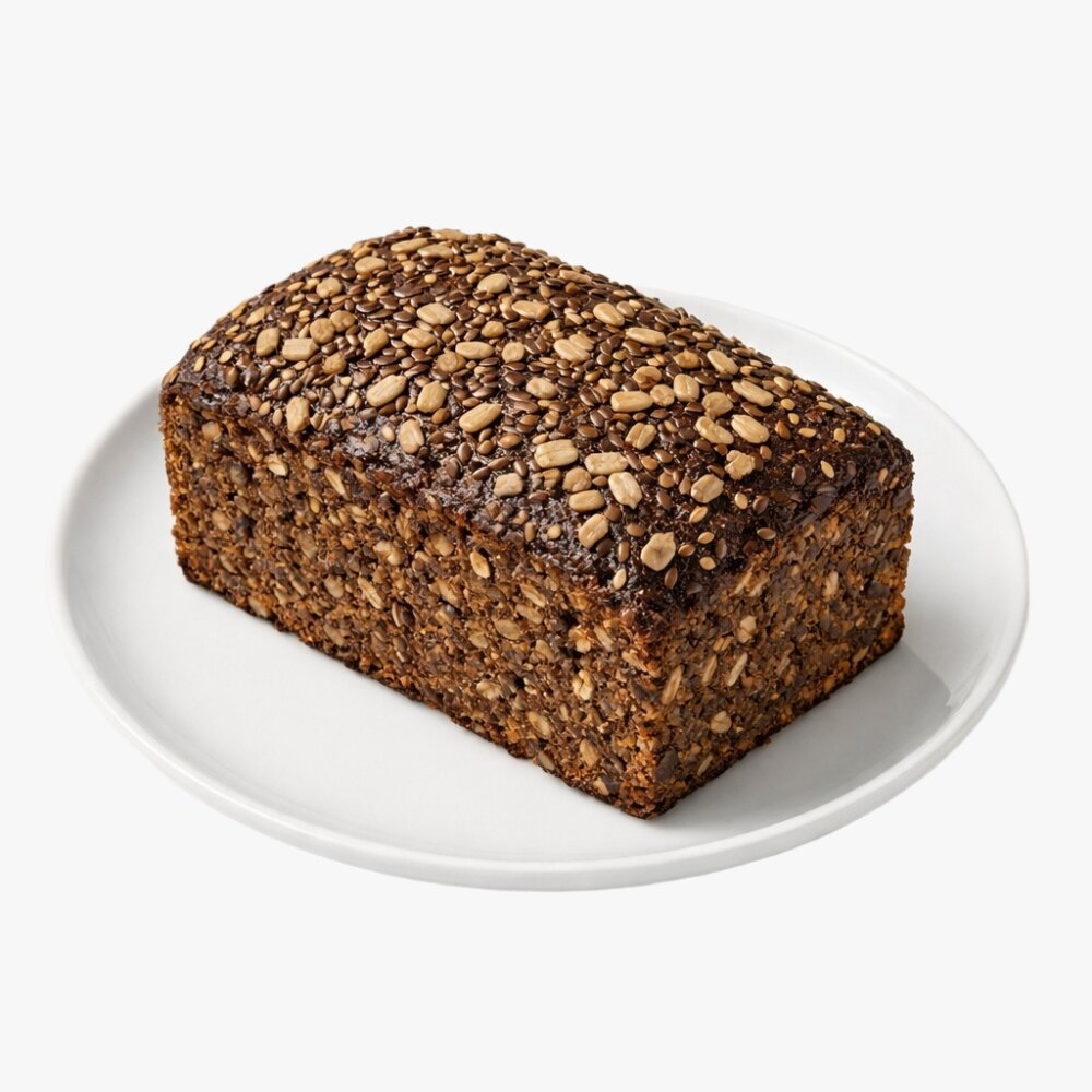 Rugbrød 3D model - 3DModels.org