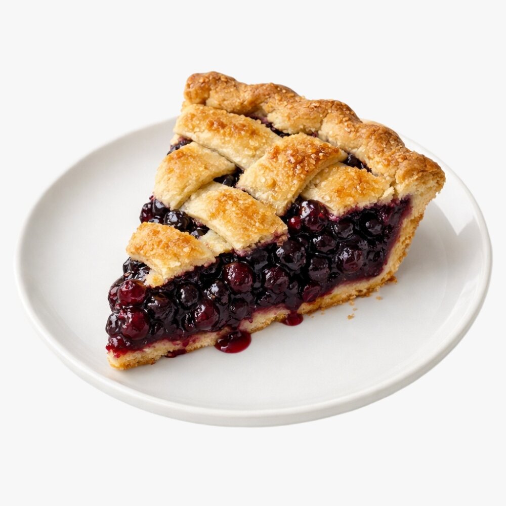 Saskatoon Berry Pie 3D model - 3DModels.org