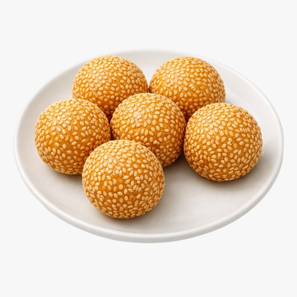 Sesame Balls 3D model - 3DModels.org