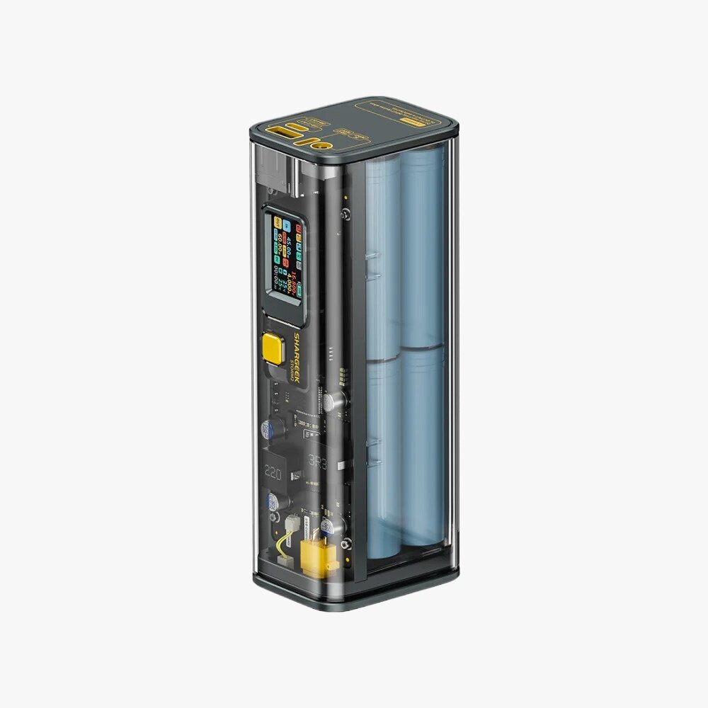 Shargeek Storm2 Transparent Power Bank 3D model - 3DModels.org