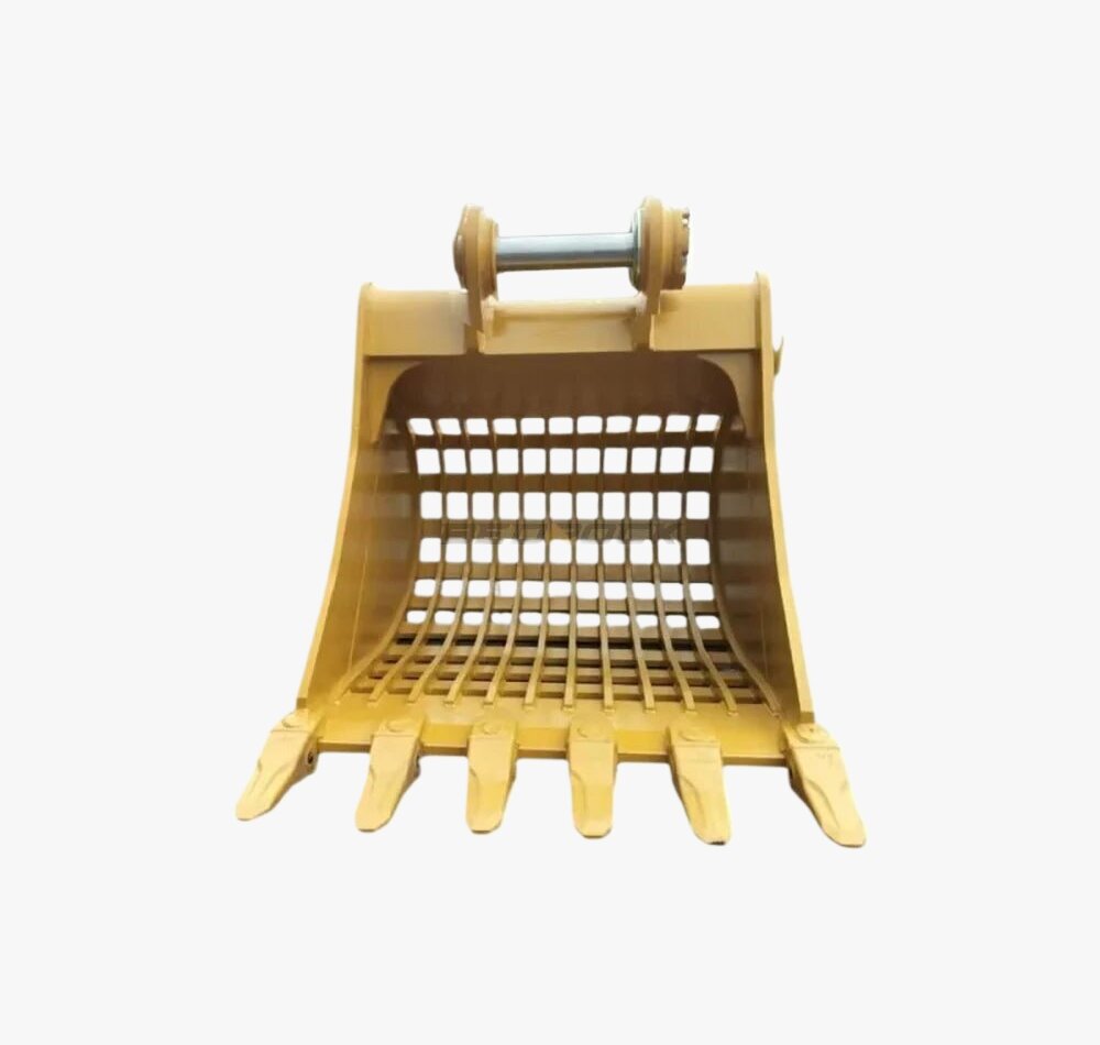 Skeleton Excavator Bucket 3D model - 3DModels.org