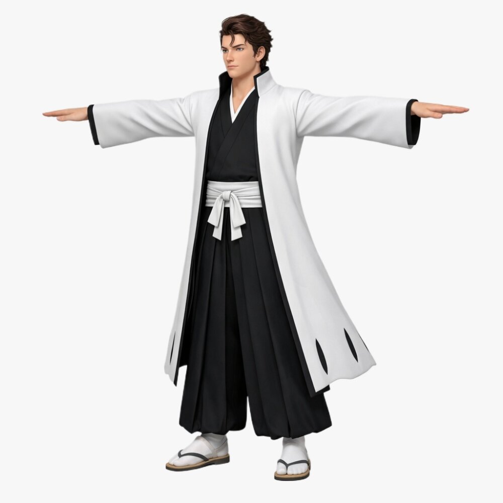 Sosuke Aizen modelo 3D - 3DModels.org