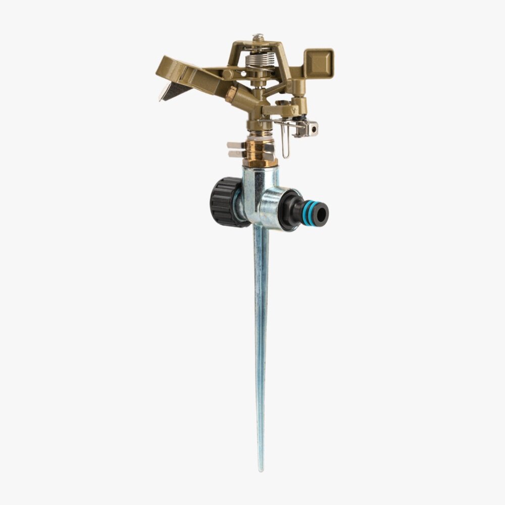 Spike Mounted Impact Sprinkler Head 3D model - 3DModels.org