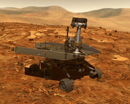 Opportunity Mars Rover 3D model - Download Space Rovers on 3DModels.org