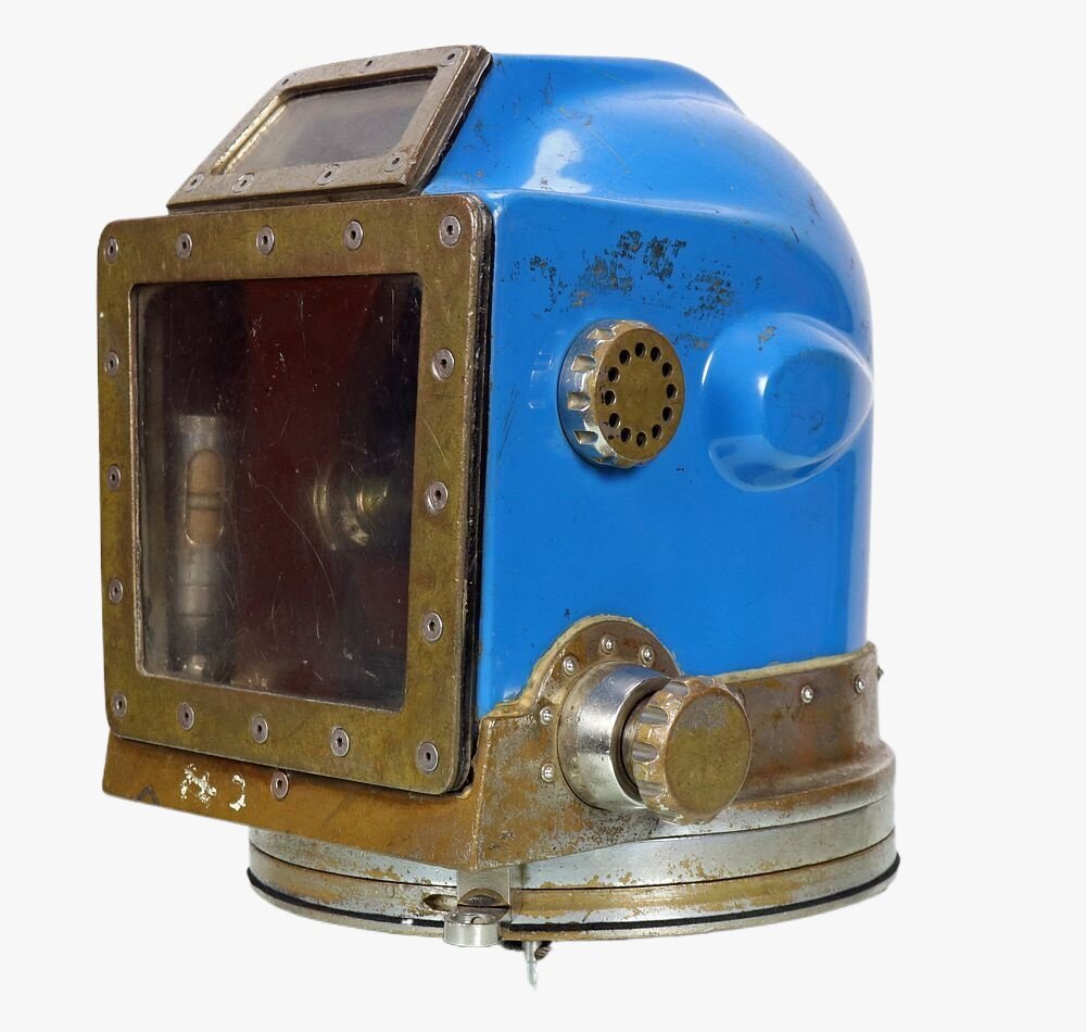 Swindell Diving Helmet 3D model - 3DModels.org