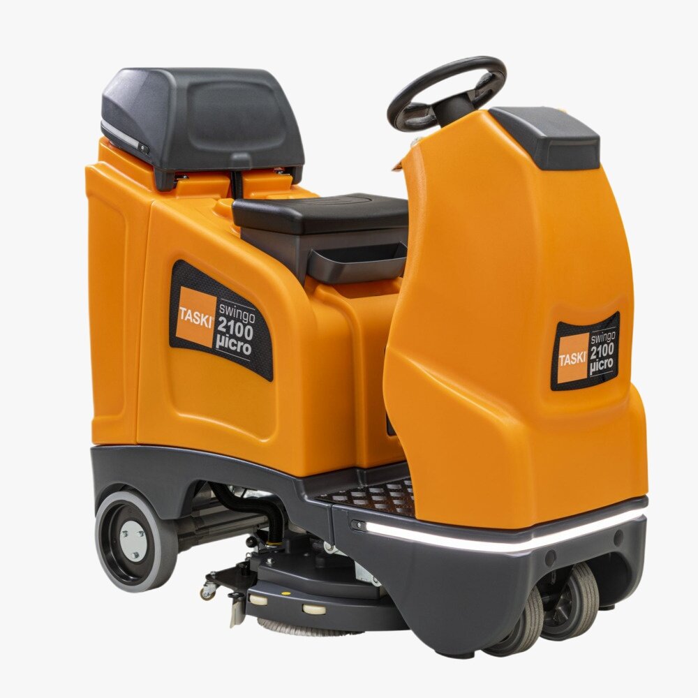 Lavadora de Pisos Taski Swingo 2100 Micro com Condutor modelo 3D ...