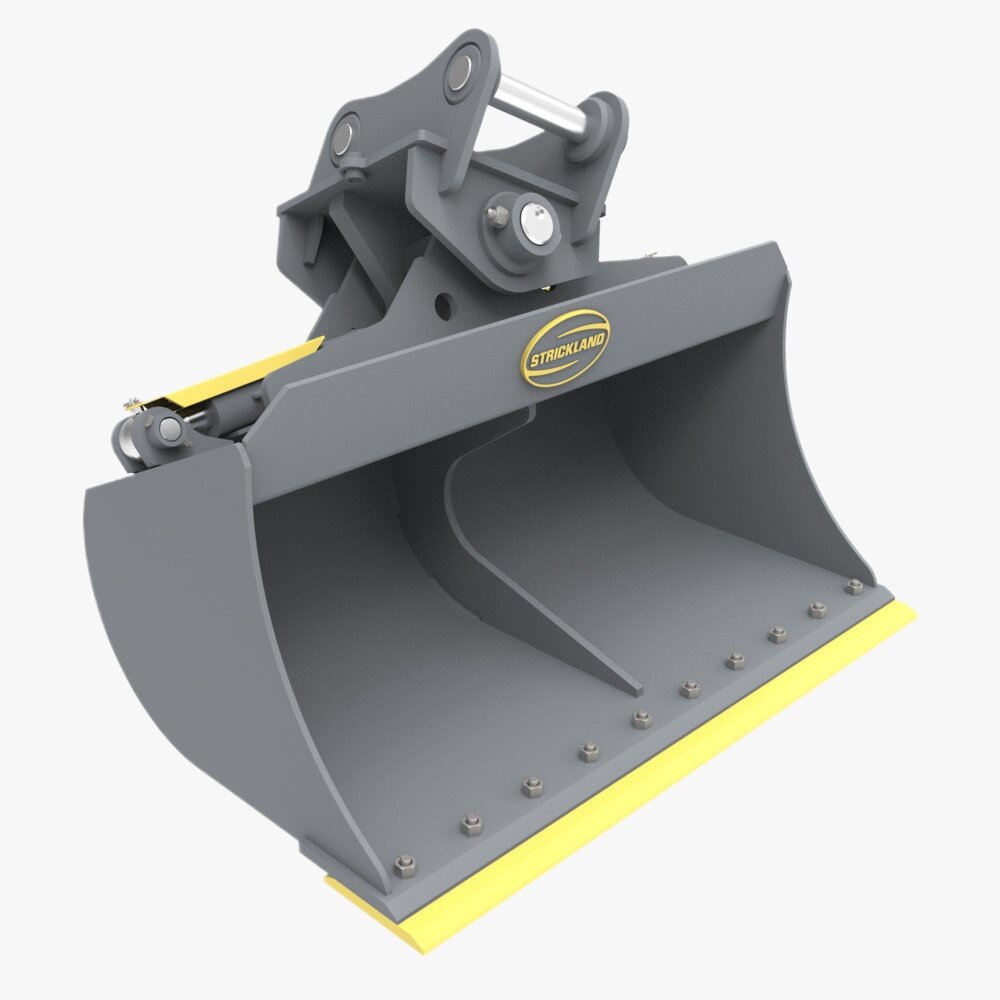 Tilt Grading Bucket 3D model - 3DModels.org