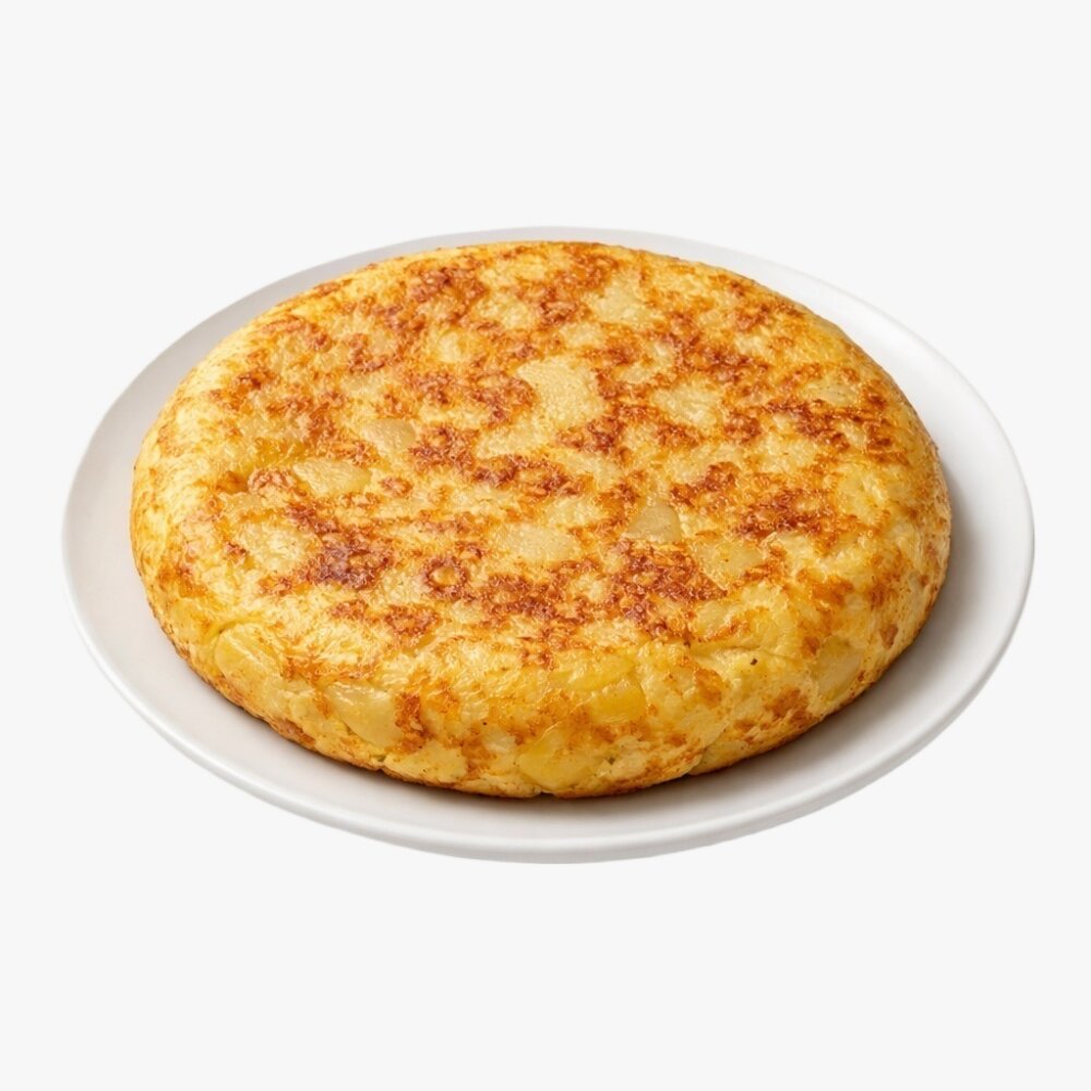 Tortilla Española 3D model - 3DModels.org