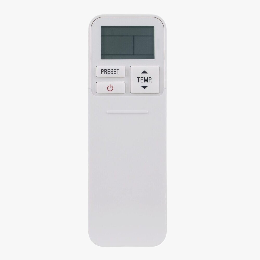 Toshiba Air Conditioner Remote Control 3D model - 3DModels.org