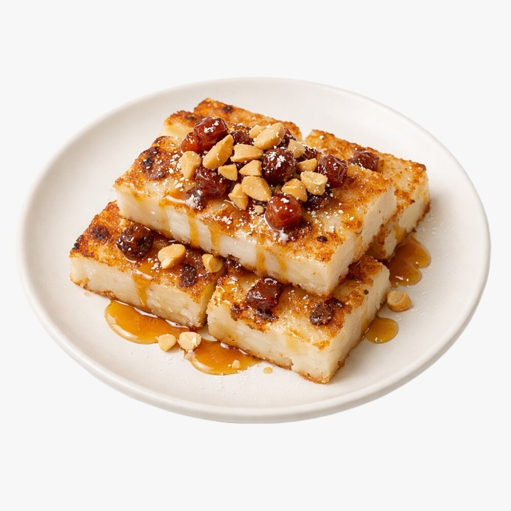 Turnip Cake (sweet Version) 3D model - 3DModels.org