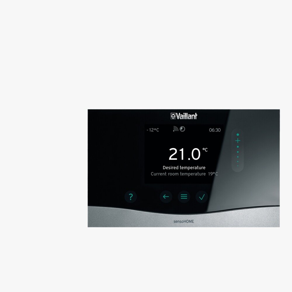 Vaillant SensoHOME Smart Thermostat 3D model - 3DModels.org