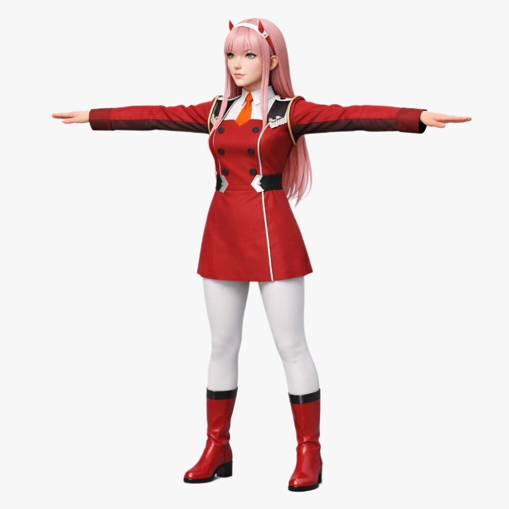 Zero Two Modello 3D - 3DModels.org