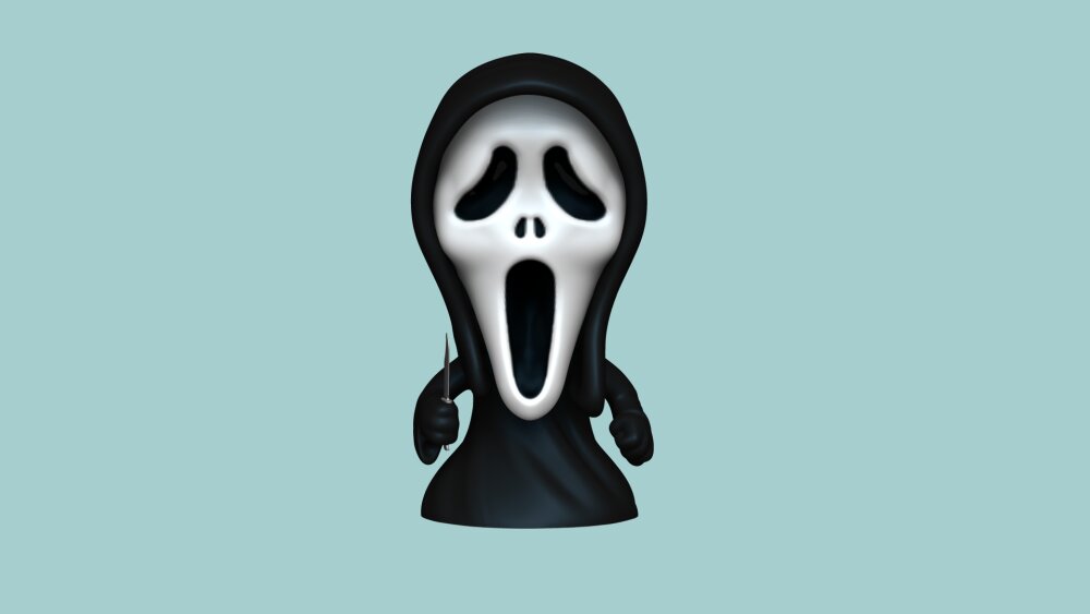 Modèle Ghostface Chibi de Scream en Style Funko pour Impression 3D ...