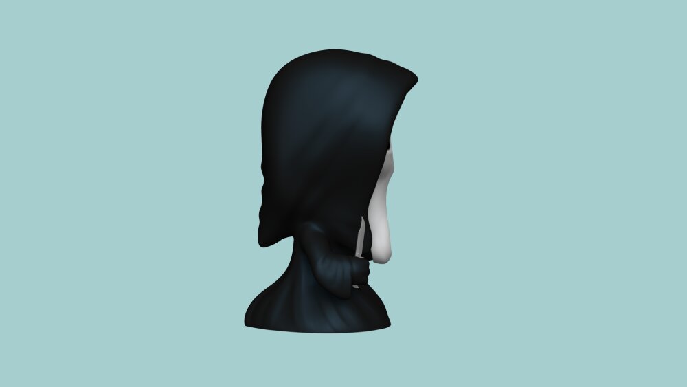 Modèle Ghostface Chibi de Scream en Style Funko pour Impression 3D ...