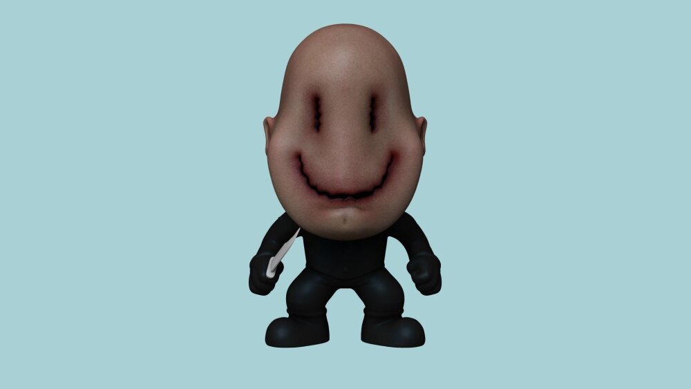 Smiley Chibi – Horror Character – Funko Style 3D Printing Model ...
