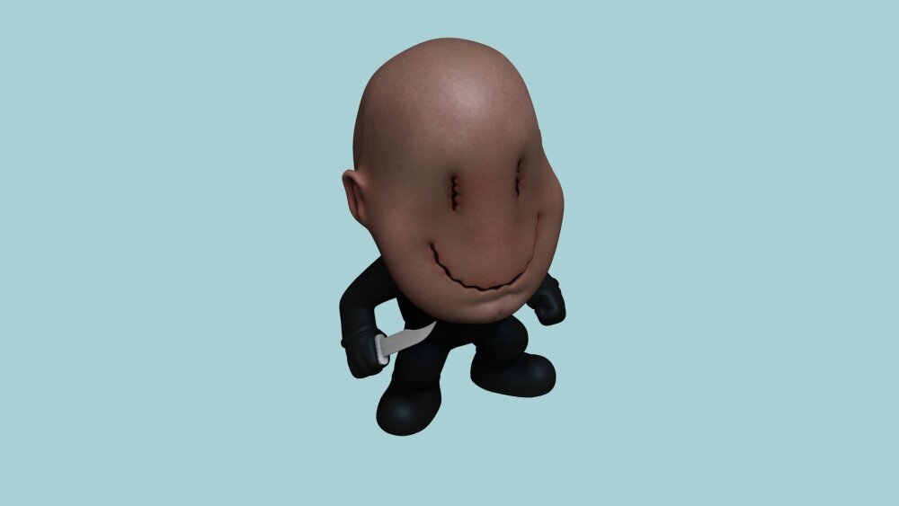 Smiley Chibi – Horror Character – Funko Style 3D Printing Model ...
