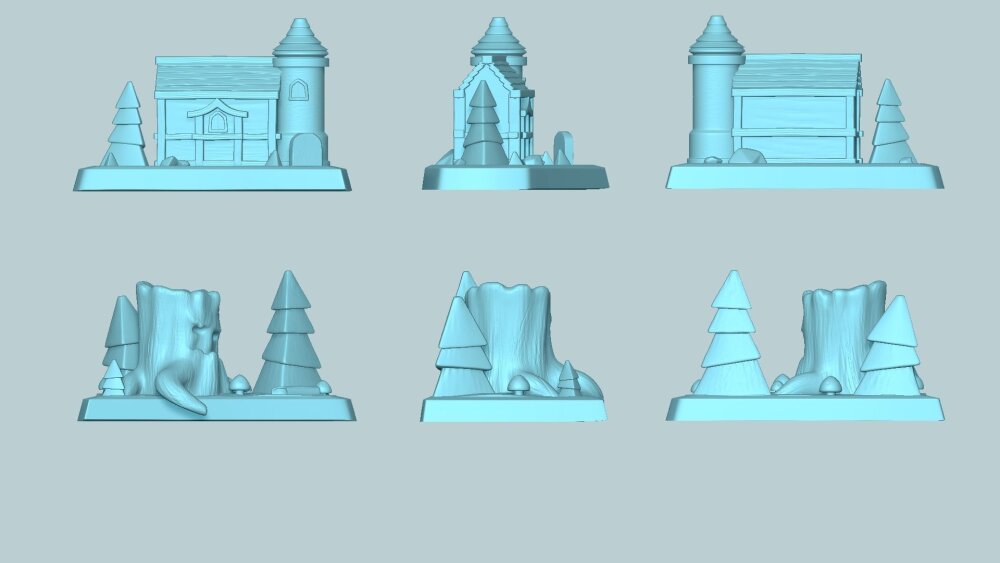 Hearthstone Board Game – Simplified Model – Collectible 3D Printing ...
