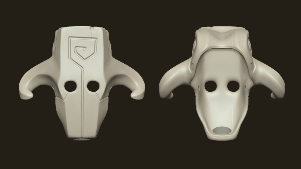 Juggernaut Mask – Dota 2 Cosplay 3D Printing Model - Download STL file ...