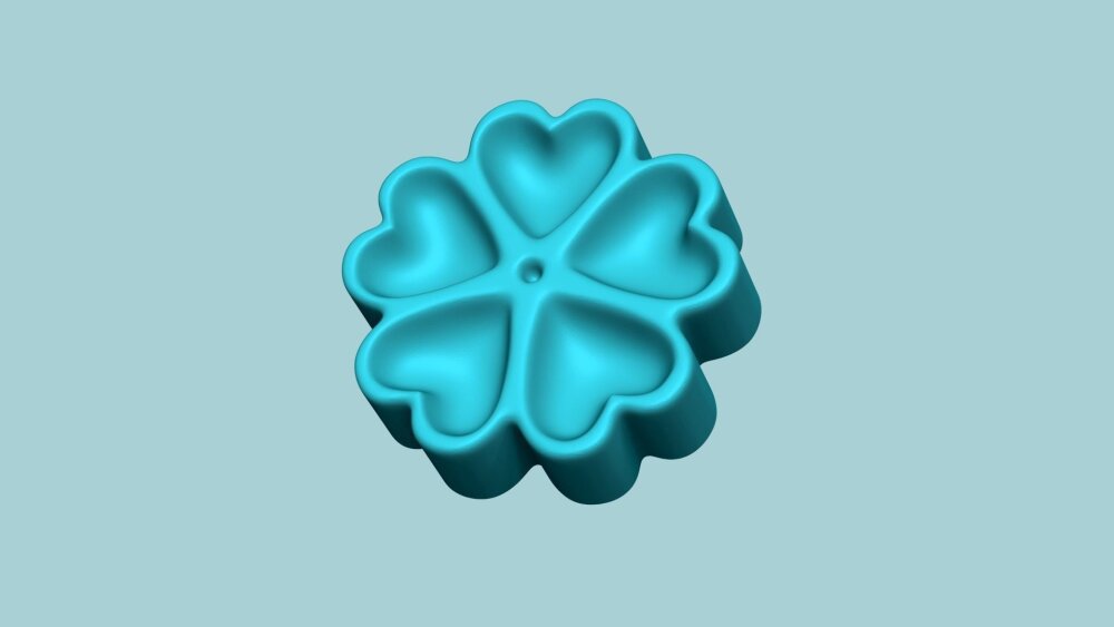 Japanese Sweet Mold Traditional Decoration – Heart-Shaped Manju Stamp ...