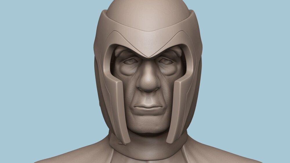 Magneto Bust – Ian Mckellen – X-men 3D model - Download Figurines on ...