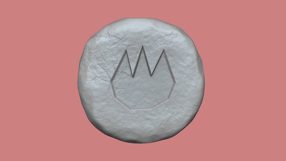 Runescape Keychain – Fire Rune 3D model - Download Hobby on 3DModels.org