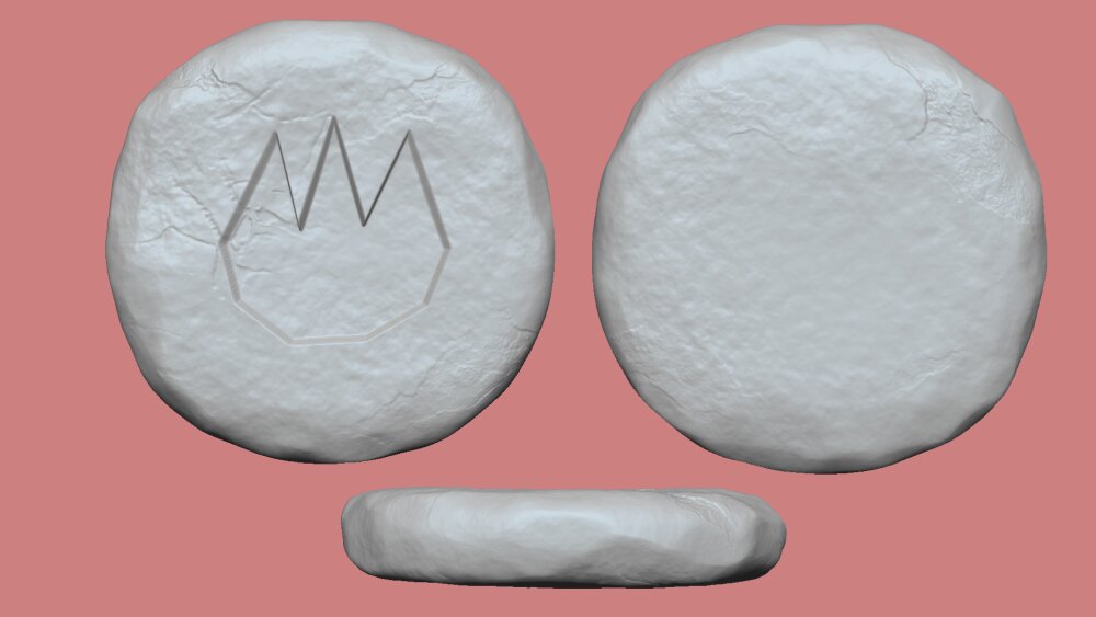 Runescape Keychain – Fire Rune 3D model - Download Hobby on 3DModels.org