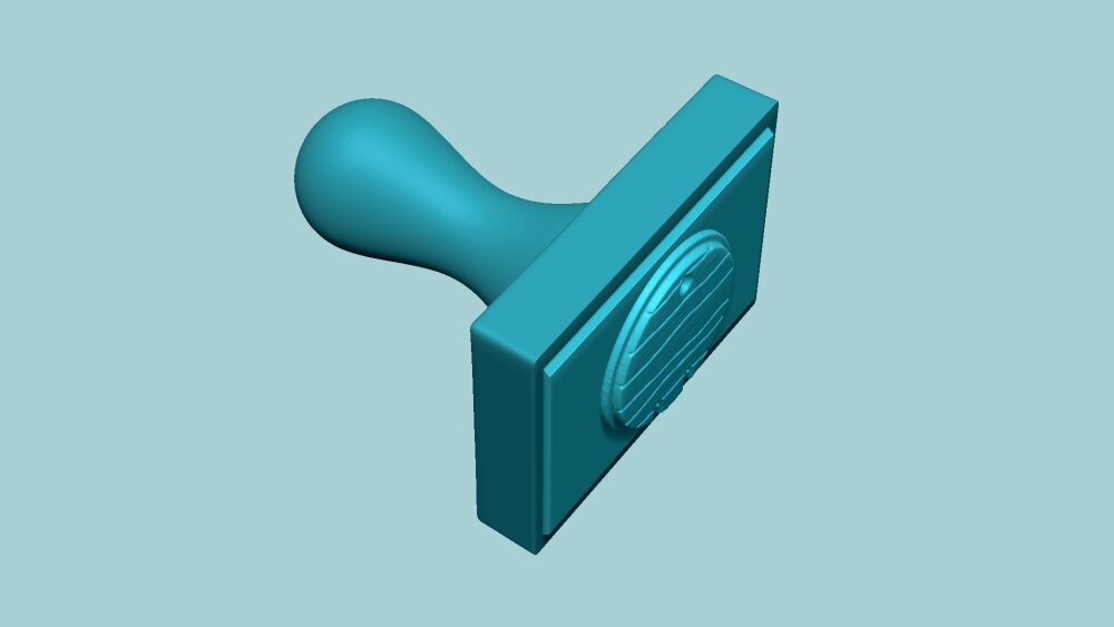LOTR 霍比特人门印章 – 翻糖装饰制作工具 3D模型 - 下载 爱好模型 开启 3DModels.org