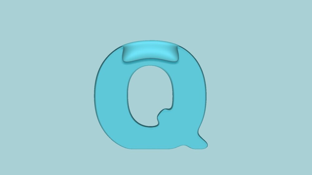Alphabet Vases Collection – Vase Q 3D model - Download Hobby on ...