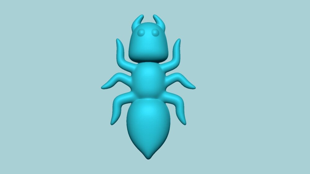 Gummy Form med Myra för Gelégodis 3D-modell - Ladda ner Hobby på ...