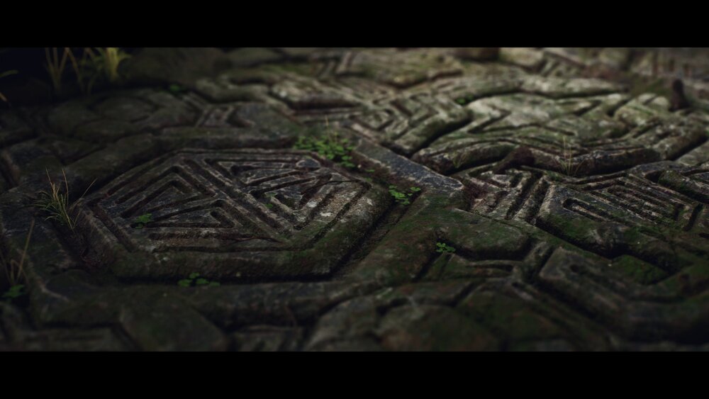 Ancient Mystical Temple Kit 3D model - Download Game locations on ...