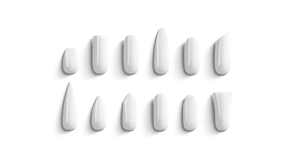 Nail Manicure Set with Varied Types, Shapes and Lengths 3D model ...