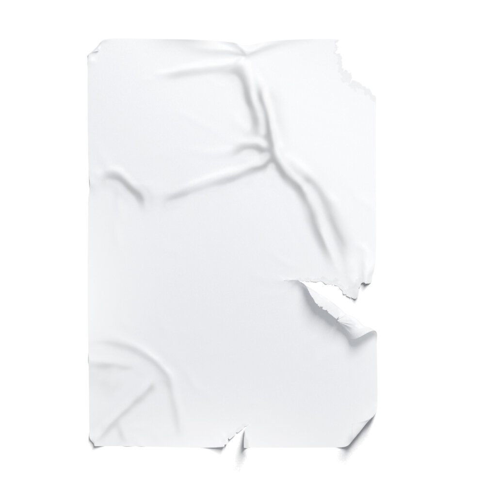 Crumpled Paper Poster 3D model - Download Stationery on 3DModels.org