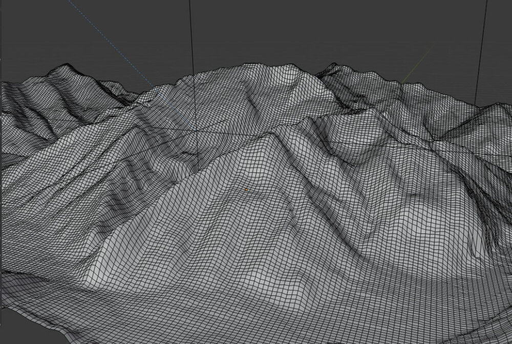 Mountain Rob Roy Peaknew Zealand 3D model - Download Landscapes on ...
