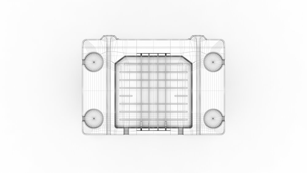 Heavy Duty Camping Cooler 3D model - Download Hobbies on 3DModels.org