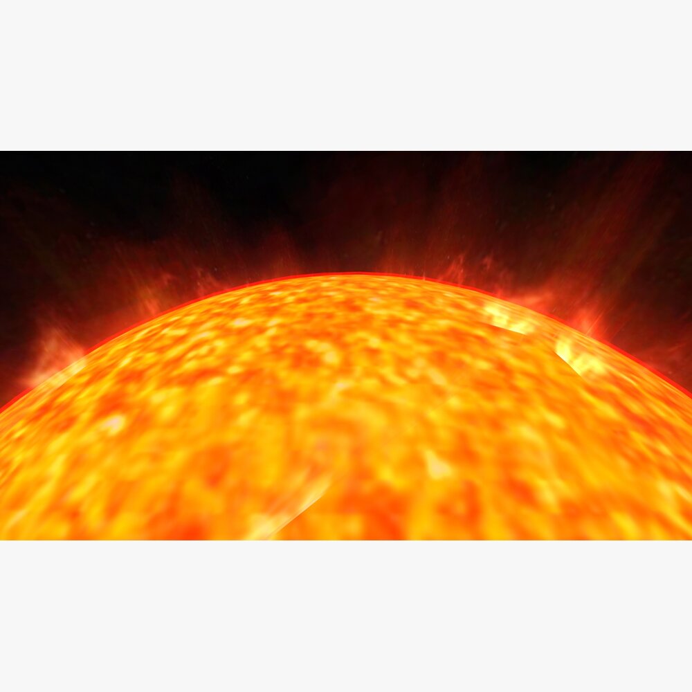 Sun 3D model - Download Planets on 3DModels.org