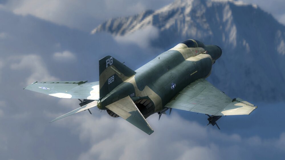 F4 Phantom 2 – Forest Texture – Fully Rigged – Changeable Decal 3D ...
